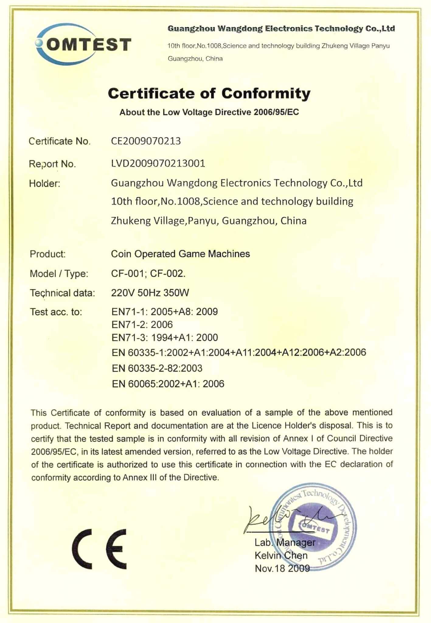 Blank Printable Certificate Of Conformity Coc Form Certificate Of